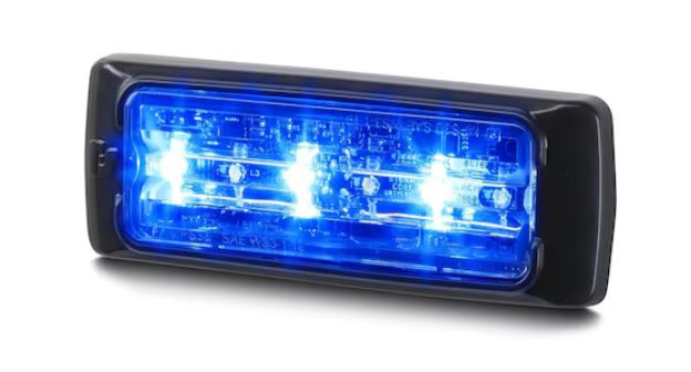 Federal Signal MPS300U-B Blue MicroPulse Ultra 3 Class 2 3-LED Warning ...